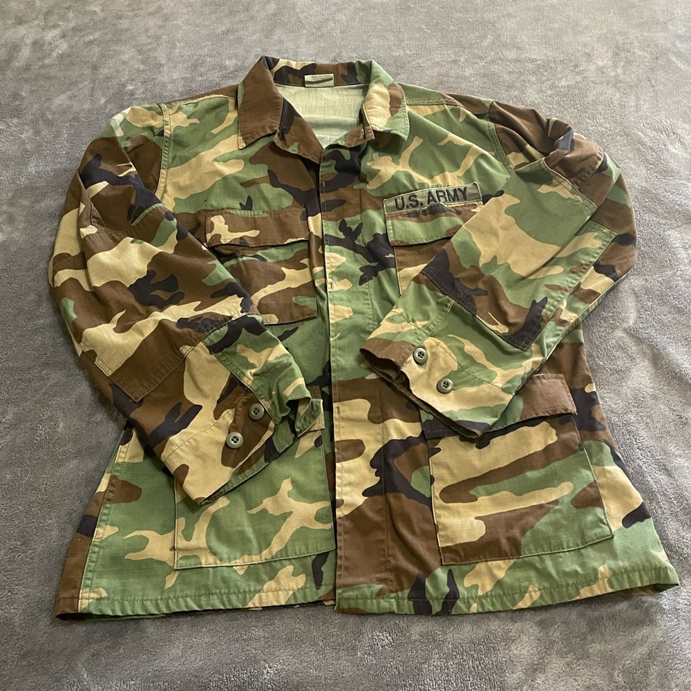 Us Army Camouflage Uniform Jacket - Gem